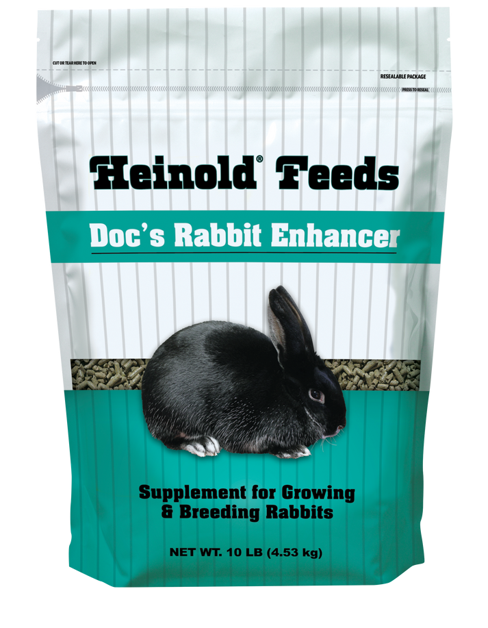 Doc's Rabbit Enhancer - 10 lbs. – Heinold Feeds
