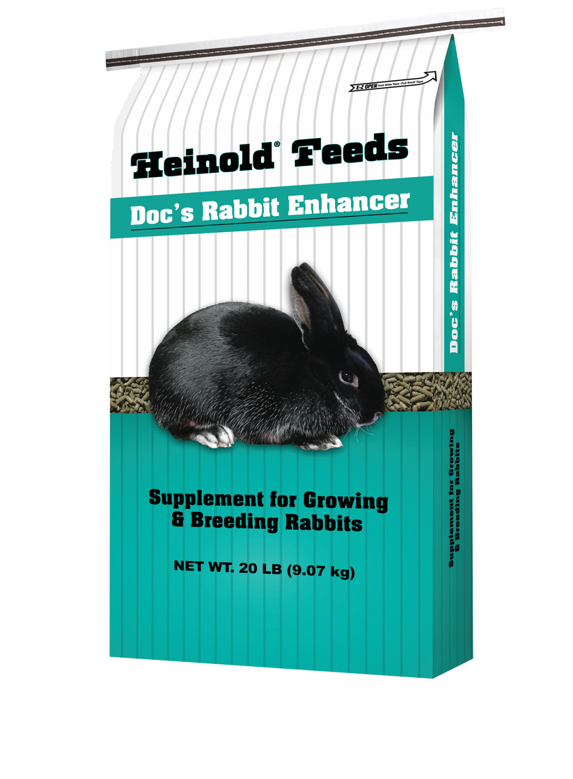 Doc's Rabbit Enhancer - 20 lbs. – Heinold Feeds